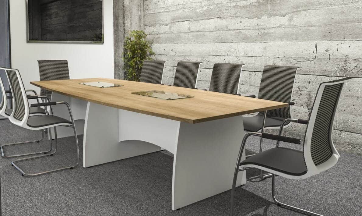 ECOS Executive Boat Shape Tables – ECOS